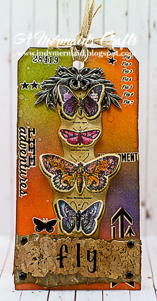 A Mermaids Crafts: Tim Holtz 12 Tags of 2016 - November