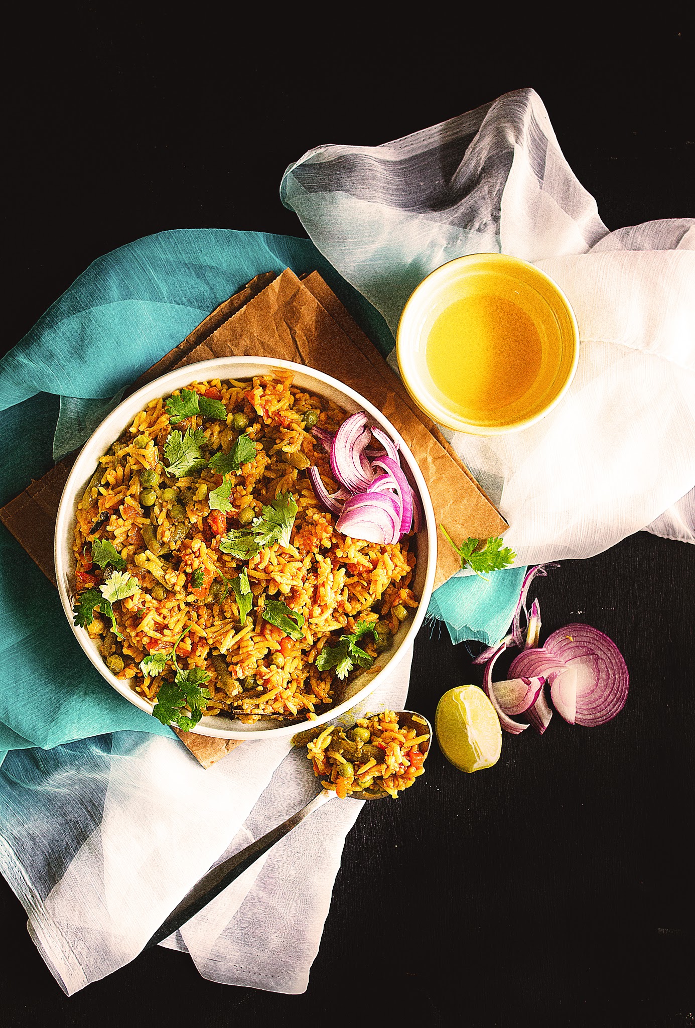 Bhuna Mug Daler Khichuri / Bhuni Khichdi with Brown Rice