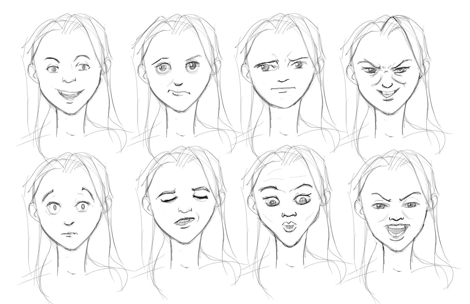 My Journey: Cartooning expressions.