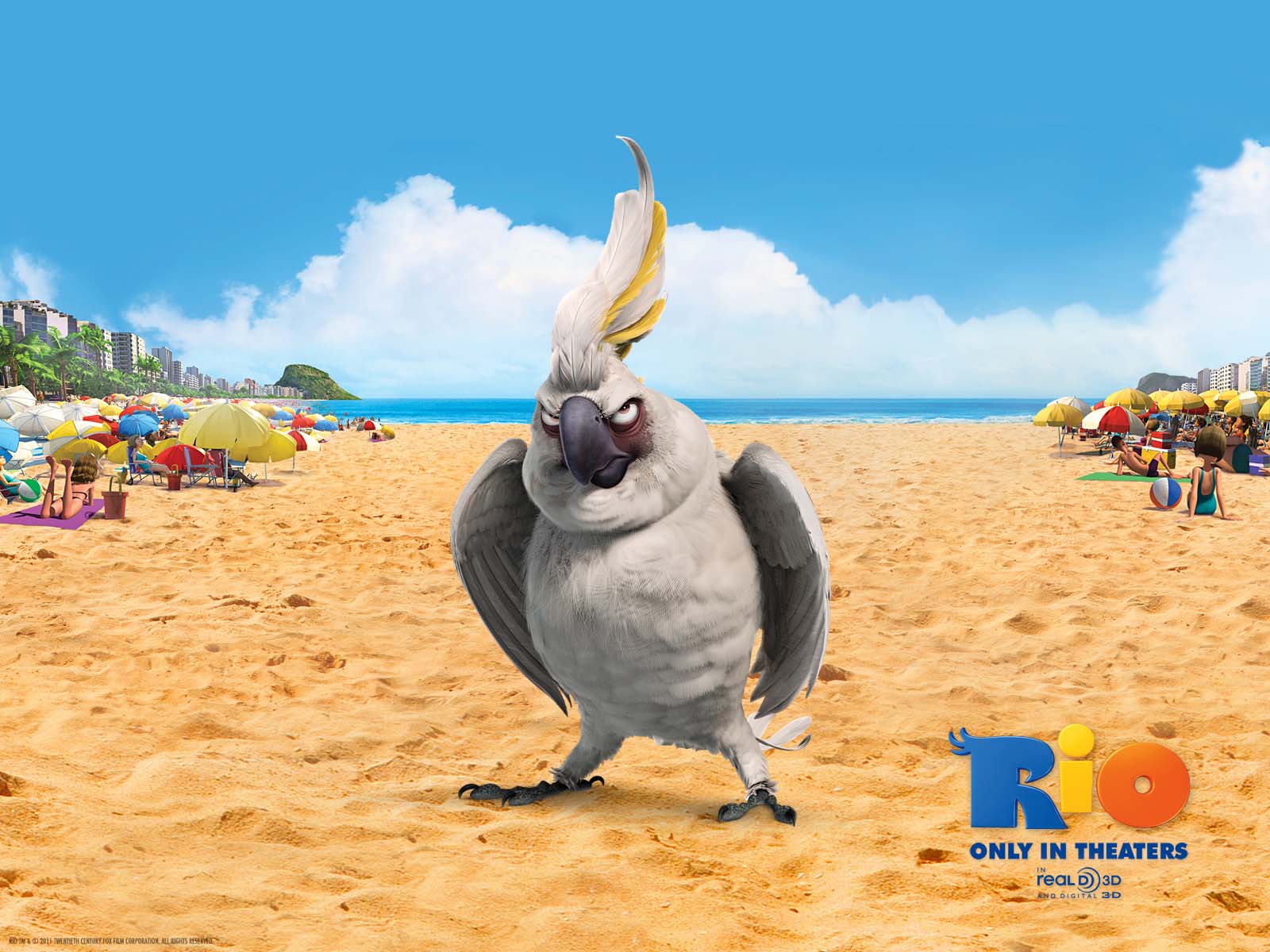 sistemaxsoft: RIO THE MOVIE 3D WALLPAPERS CHARACTERES