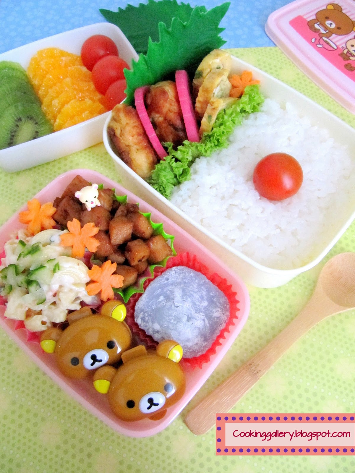 Easy Rilakkuma Bento | Cooking Gallery