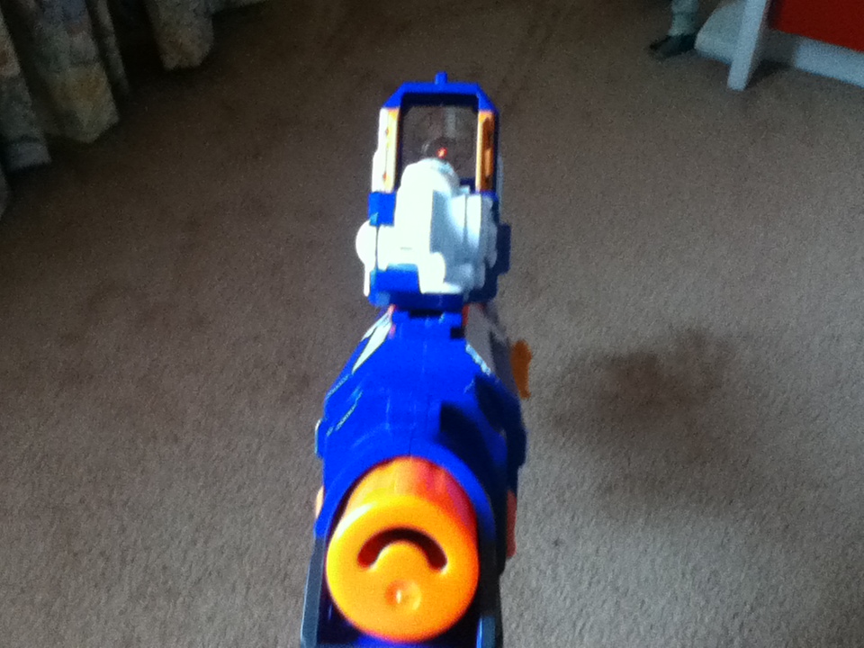 Outback Nerf: Nerf Elite Pinpoint Sight Review and Pic Spam