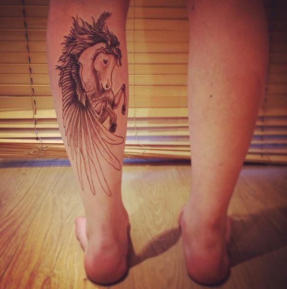 150+ Cool Calf Tattoos For Men (2020) Side, Inner Sleeves Designs ...