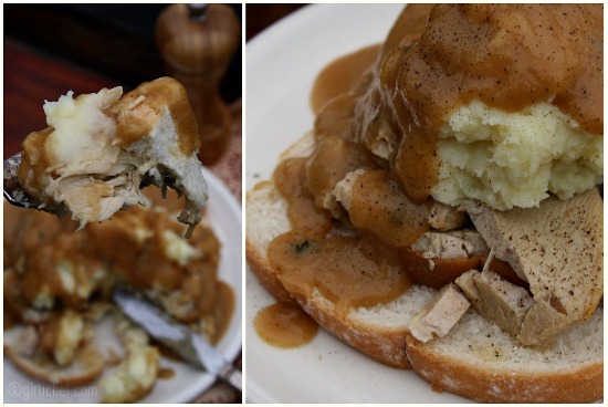 Open-Faced Hot Turkey Sandwich (aka Turkey Manhattan) - All Roads Lead ...