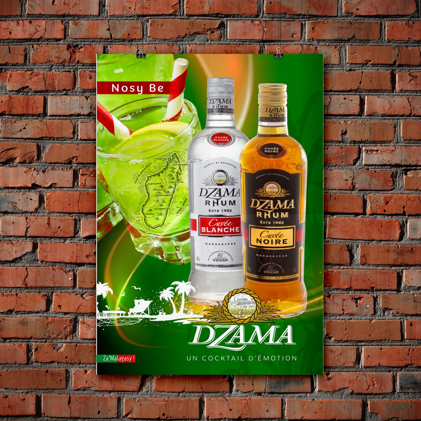 Rhums Dzama et tourisme : Madagascar un cocktail d'émotion | Publicité ...