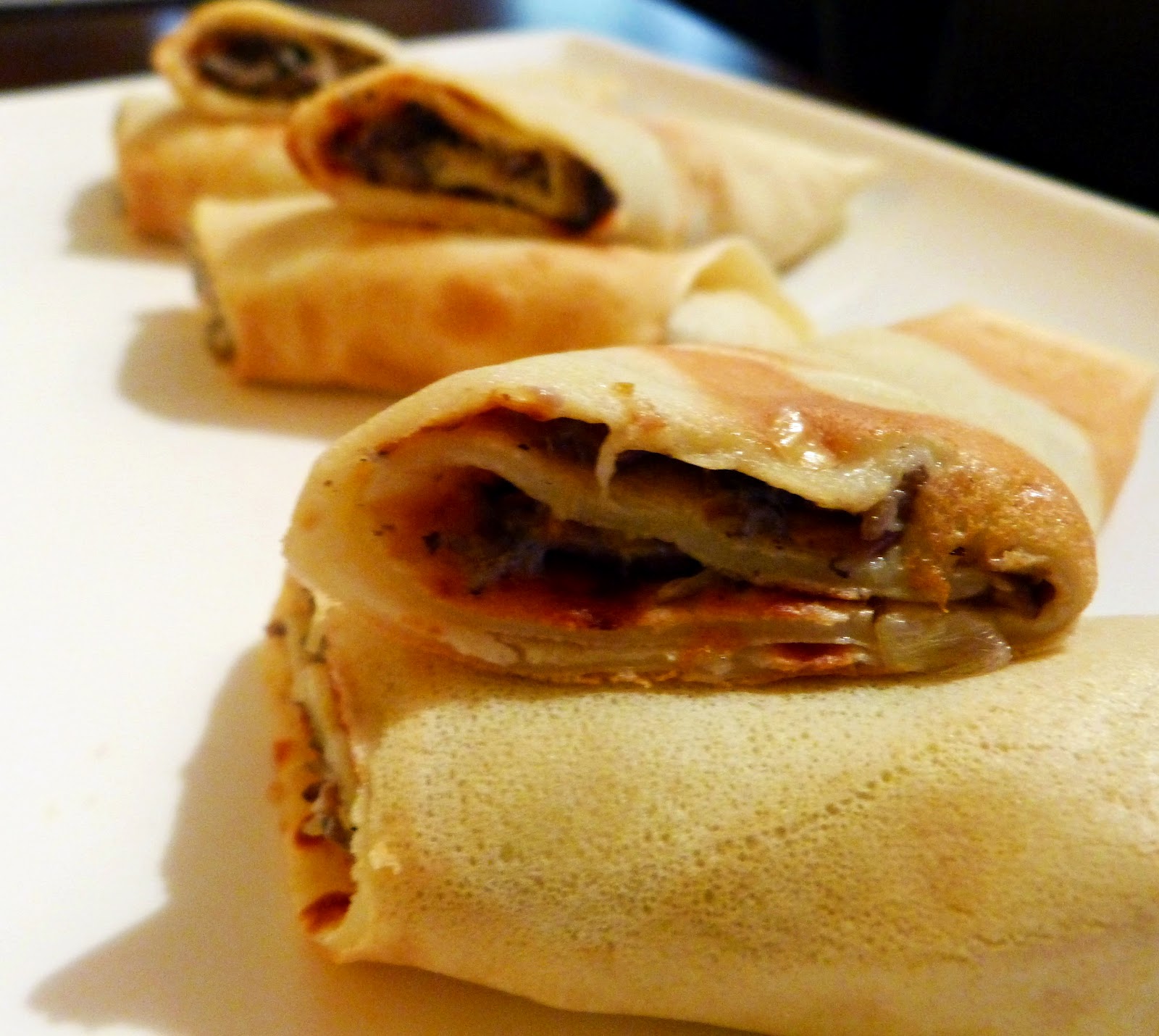 Las Recetillas de Mónica: Crepes de champiñón