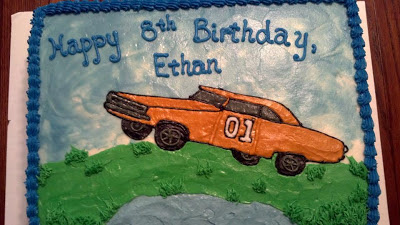 kristilovescakes: Yeee Haw! Dukes of Hazard cake