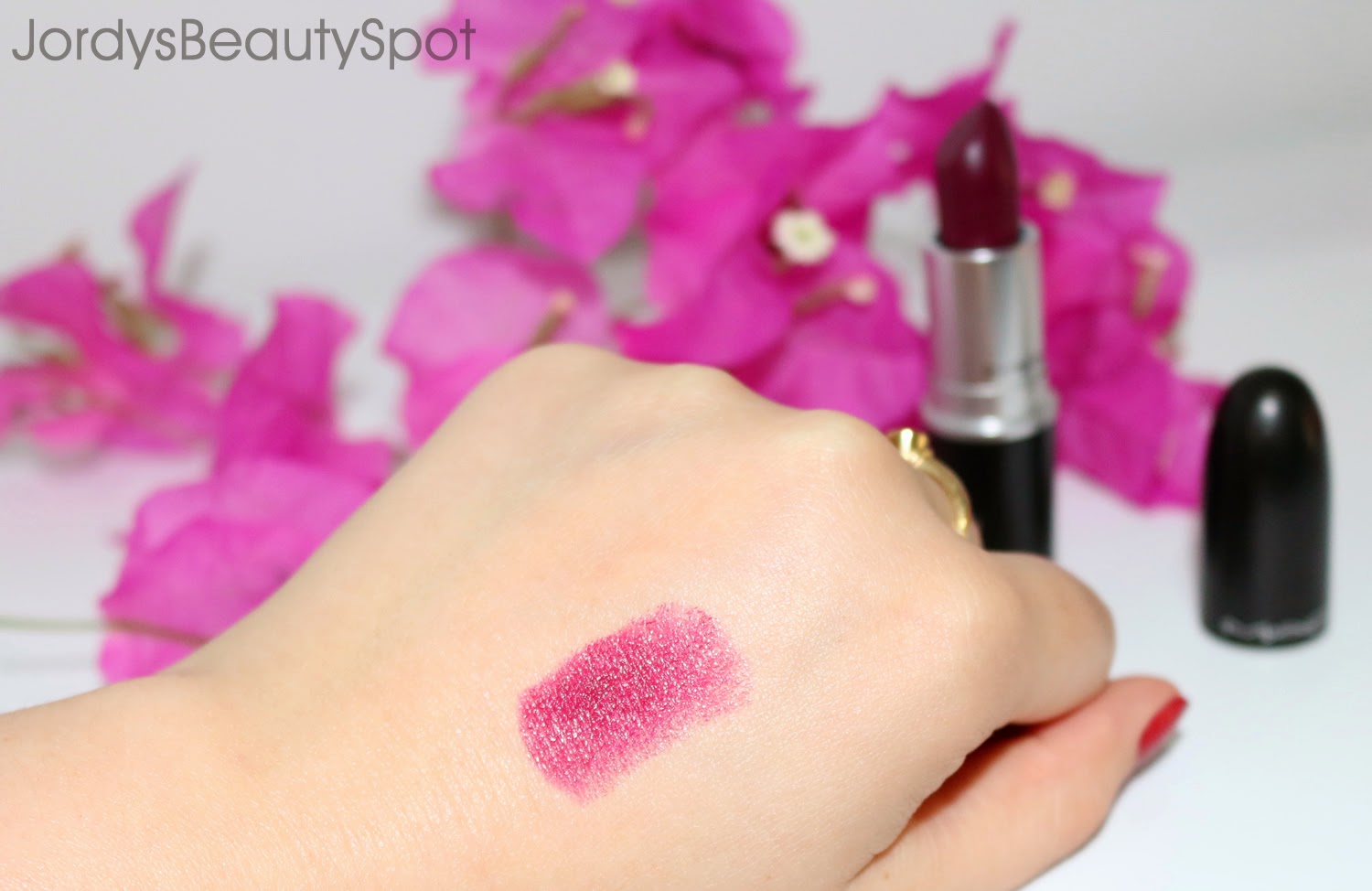 Jordy's Beauty Spot: MAC "REBEL" LIPSTICK {REVIEW AND SWATCHES}