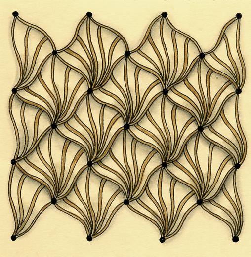 Time for Tangling: Friday's Tangle - Liberty Fan