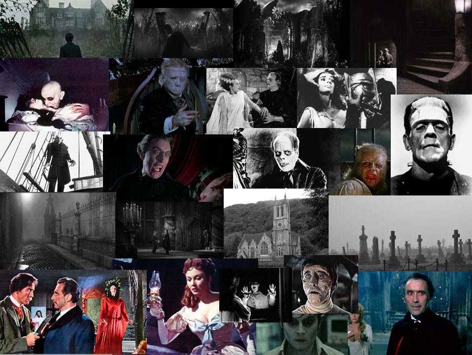 H.P - Moodboard of Gothic Horror | Group 3 - Foundation Production