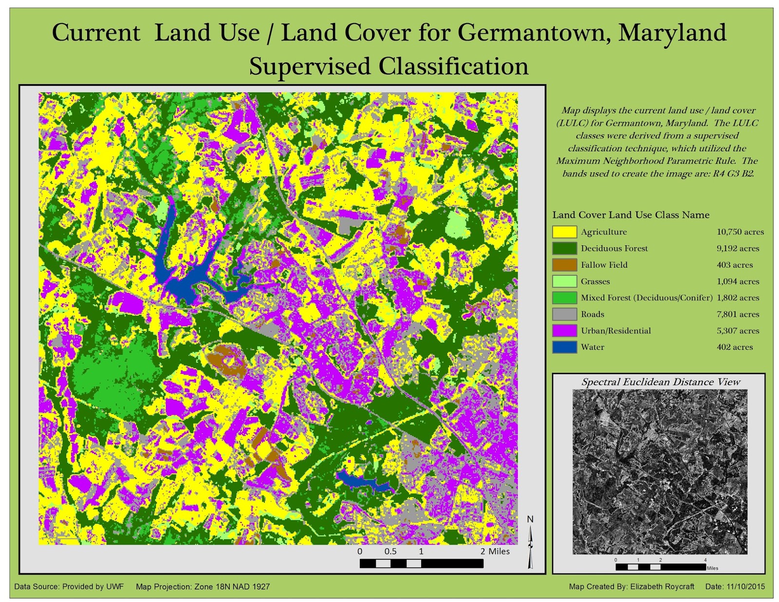GIS Coursework: Lab 10 - Supervised Image Classification GIS Coursework: Lab 10 - Supervised Image Classification