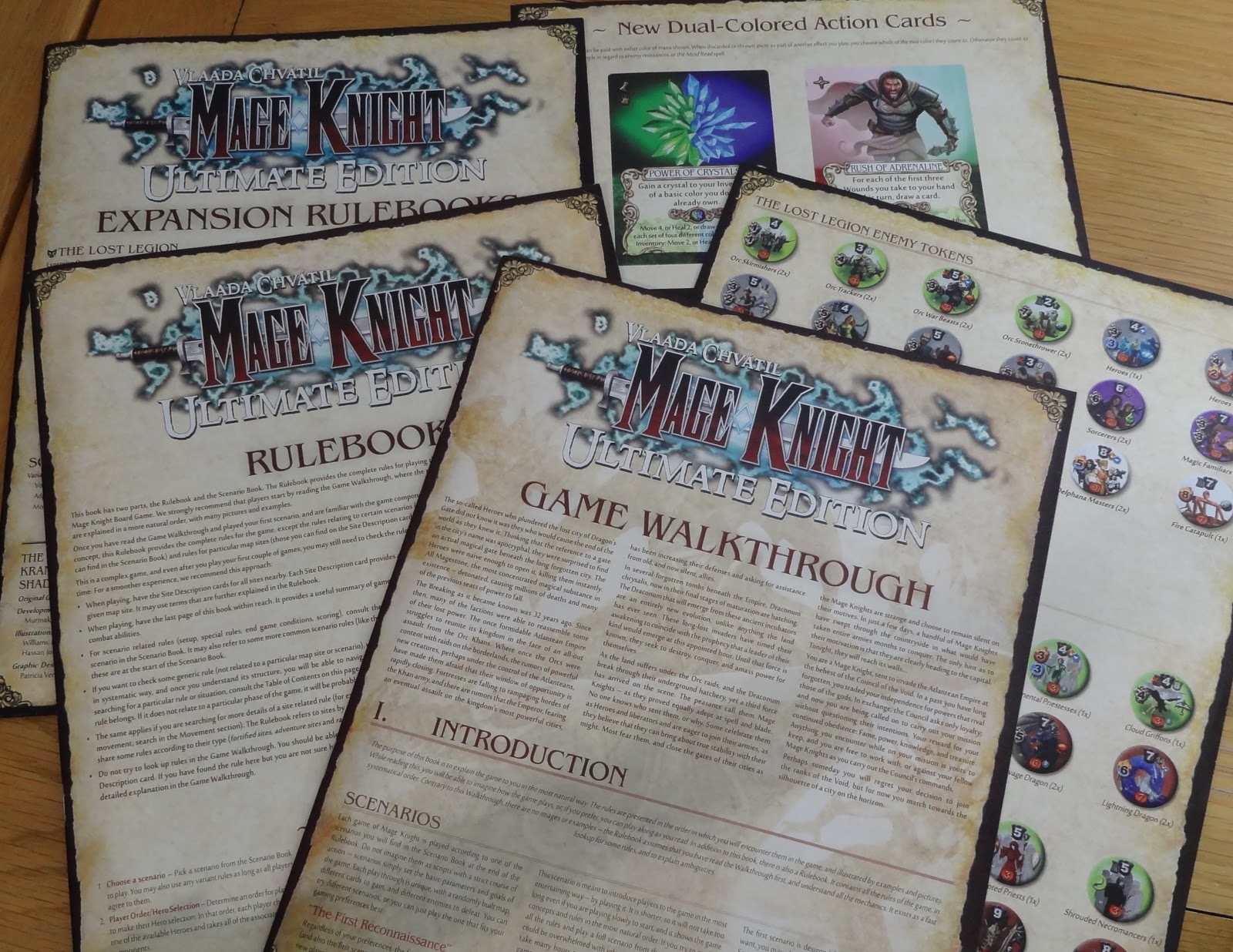 Mage Knight Ultimate Edition - A Wargamers Needful Things