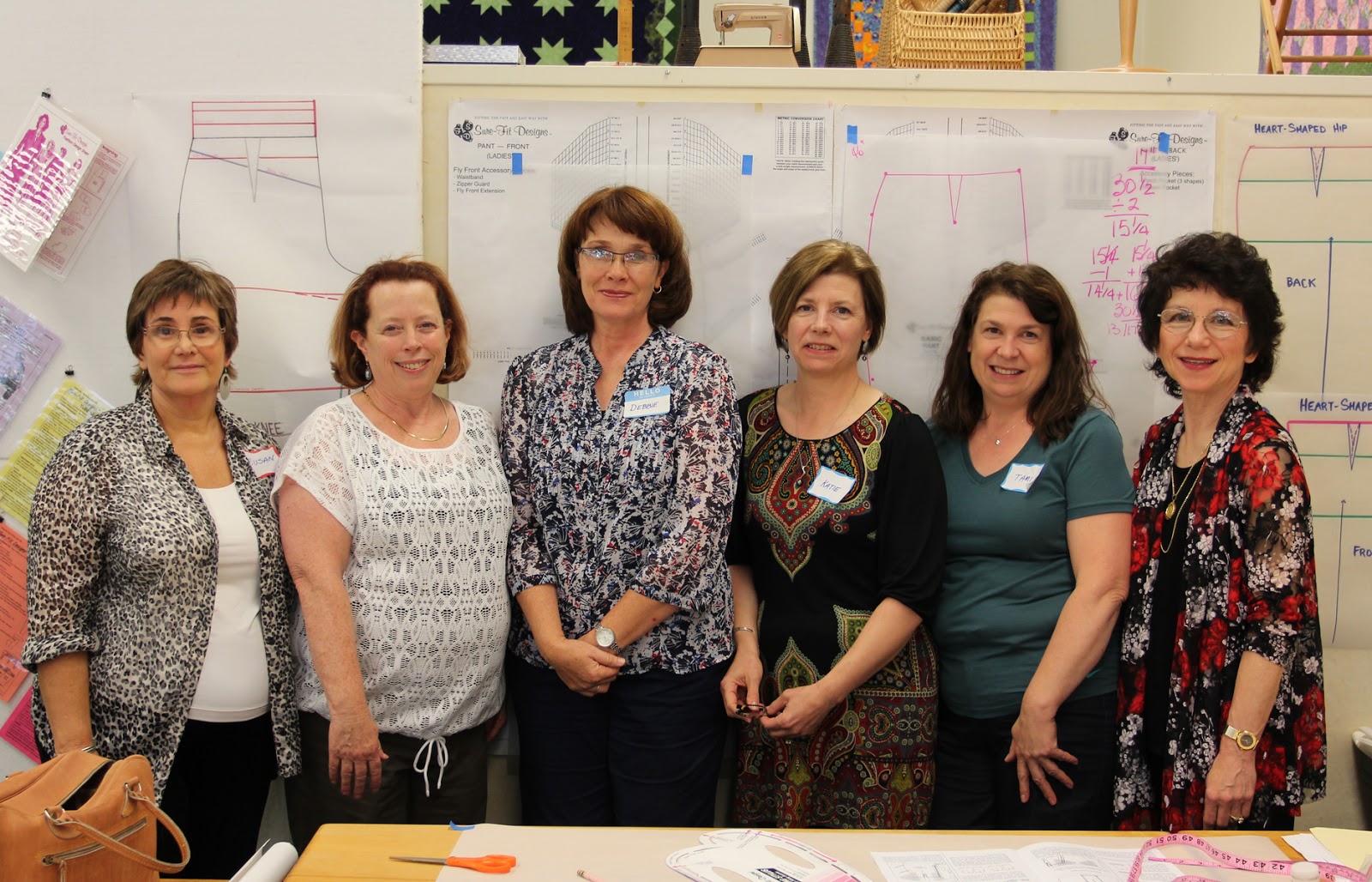 Sure-Fit Designs™ Blog: Highlights - Fit & Sew Retreat - July Class