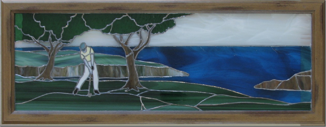 Golf Stained Glass Patterns