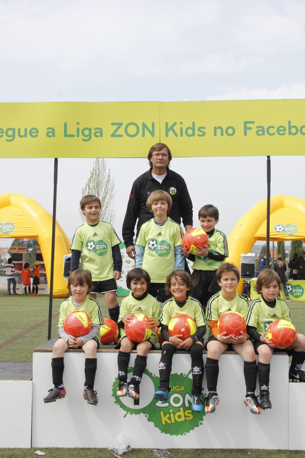 futebol de iniciação: Pedro Roma na final da Liga Zon Kids TRIUNFOS na ...