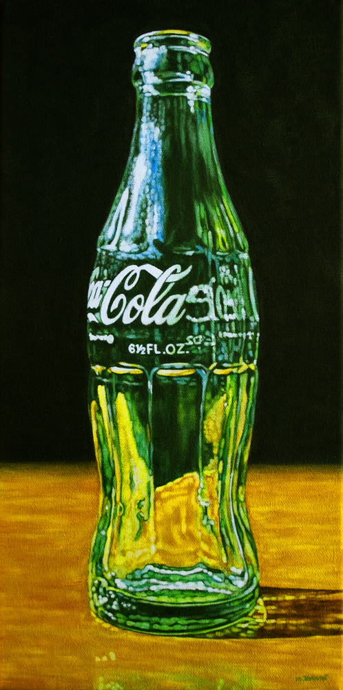 Coke Bottle by Margaret Horvat | Still life drawing, Original fine art ...