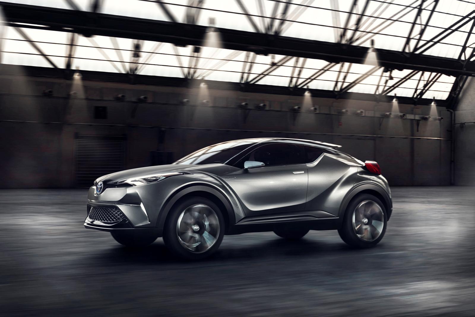 Official: 2016 Toyota C-HR concept, the counterweight of Nissan Juke ...