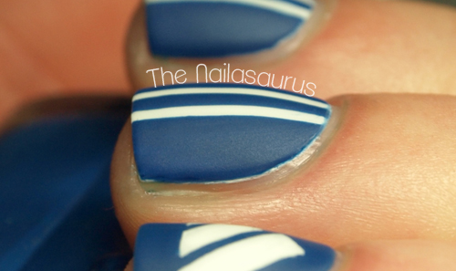 The Nailasaurus | UK Nail Art Blog - 3 Stripes on my Sneakers (Adidas ...