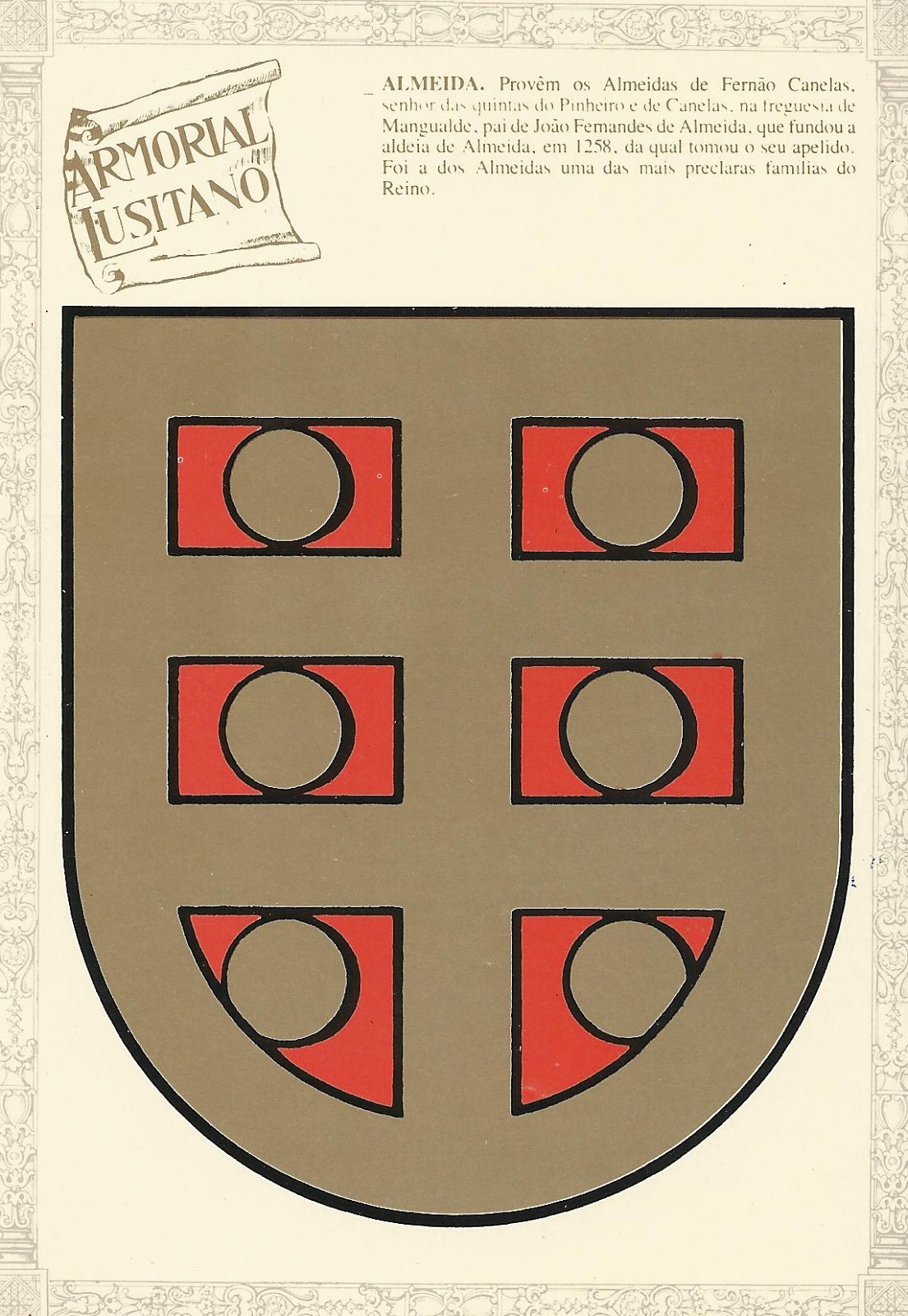 OS POSTAIS DA DONAZU: Armorial Lusitano (72)