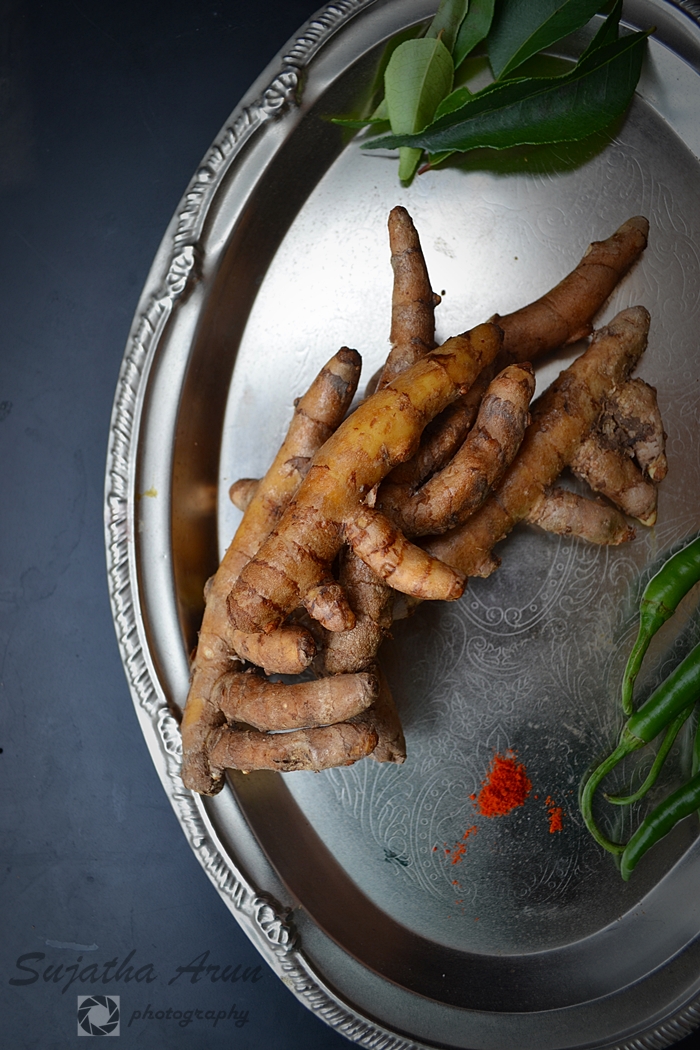 Spices and Treats: Mango-Ginger Pickle | Manga-inji Oorugai