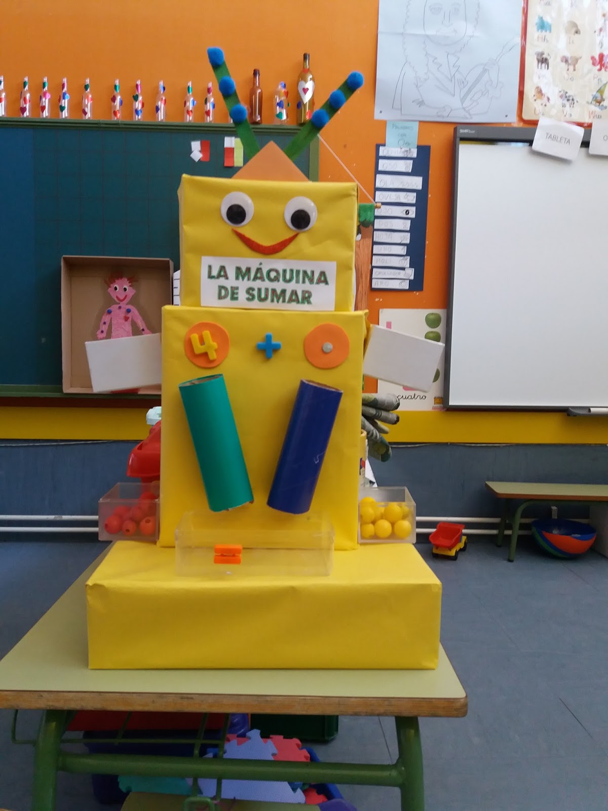 Educación Infantil : JUGAMOS AL BINGO CON LA MÁQUINA DE SUMAR