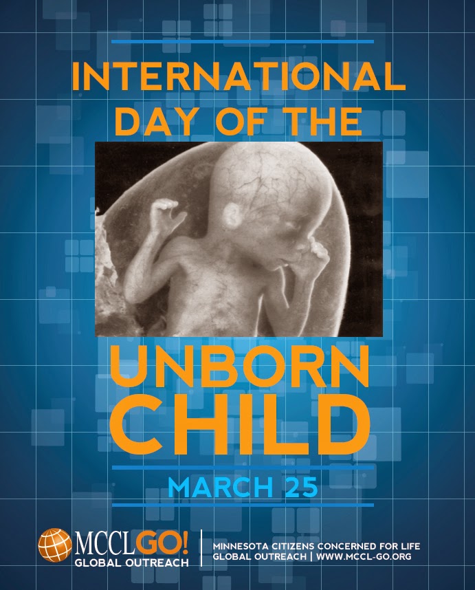 MCCL Blog: International Day of the Unborn Child: March 25