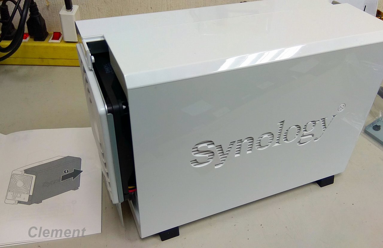 Mr. 克萊門: [開箱] Synology DS218j開箱與硬體安裝