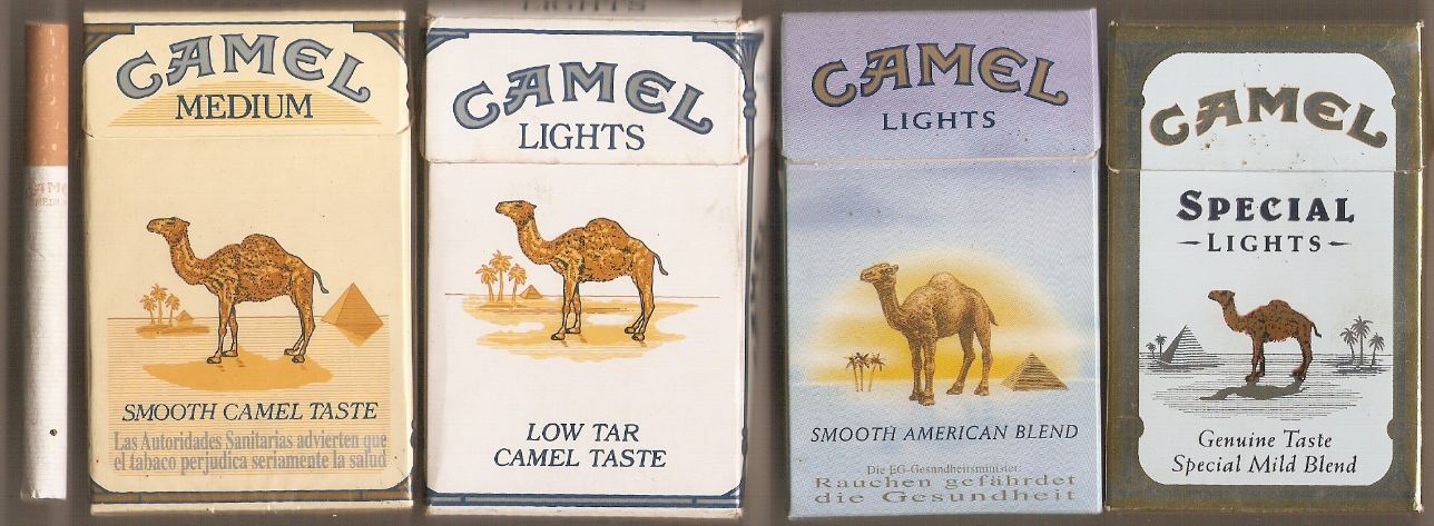 Συλλογή από πακέτα τσιγάρων: Camel