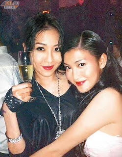 TVB Entertainment News: Sharon Chan coincidentally meets her 'twin' Rain Li