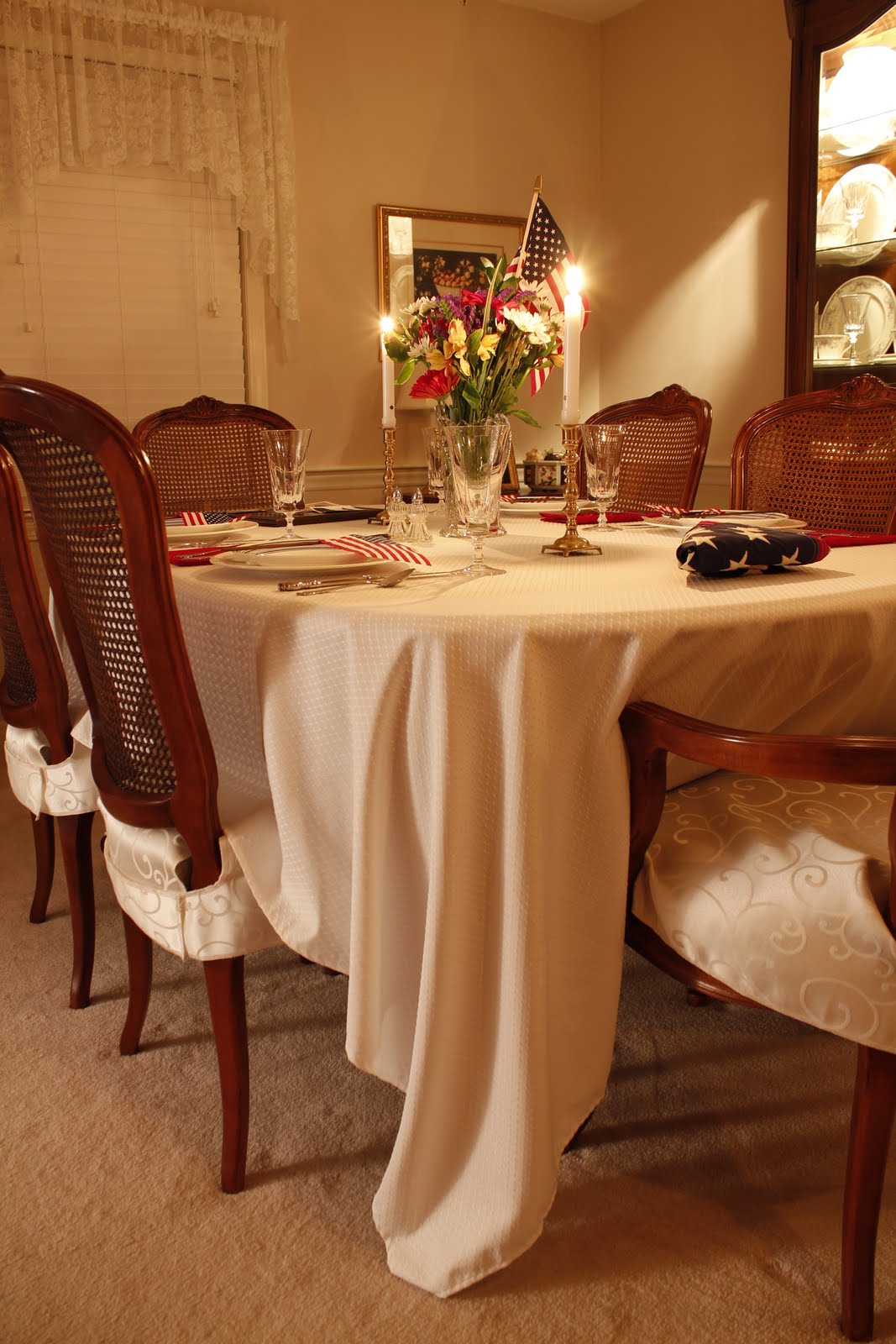 House at Forest Manor: A Memorial Day Tribute Table