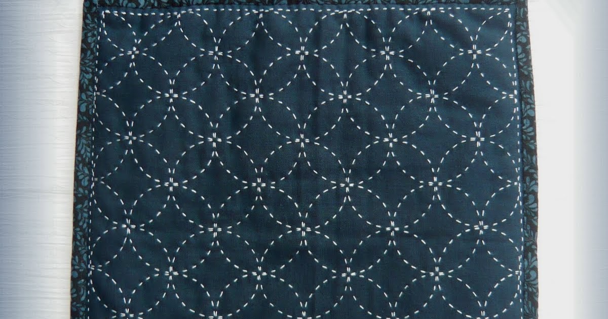 Patchwork Soco: Morralito de Sashiko