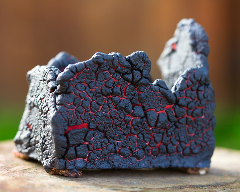 Pots and plants by Kitoi: Lava pots