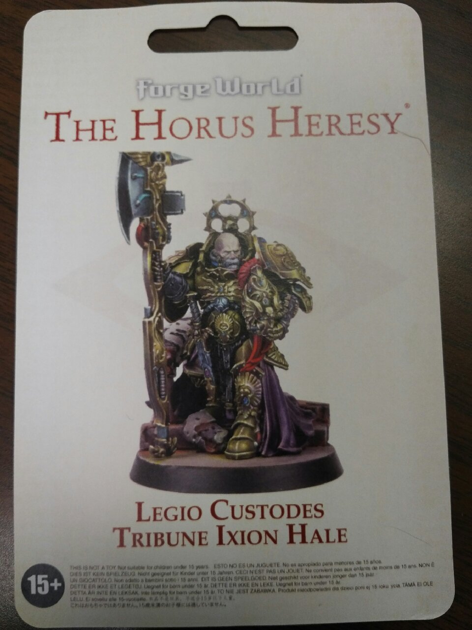 Legio Custodes Tribune Ixion Hale - Faeit 212