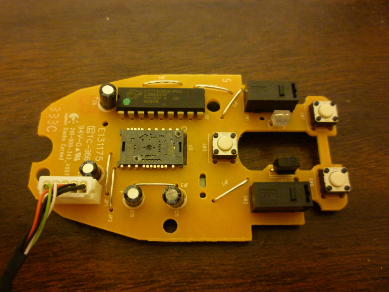 滑鼠 更換按鍵、拆解: 羅技 Logitech LS1 滑鼠 拆解 & 按鍵更換 Zippy DF3-S3 (Disassembly and ...