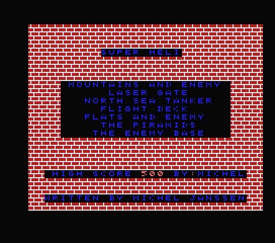 TnC Stuff 112 MSX Basic Games Presents SUPERHEL GAM 63 tnc-stuff-112-msx-basic-games-presents-superhel-gam-63