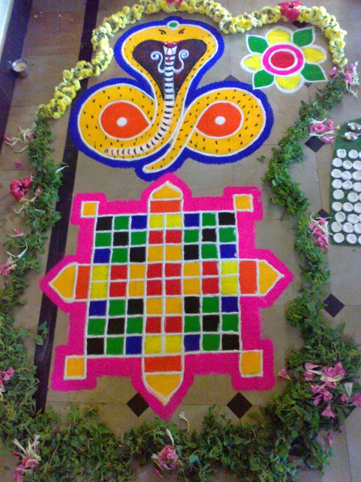 TELUGU WEB WORLD: SNAKE RANGOLI DESIGNS AND ART PATTERNS LATEST 2019