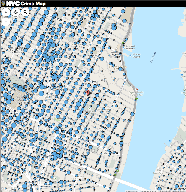 EV Grieve: NYPD's Interactive Map lets you track crimes block by block