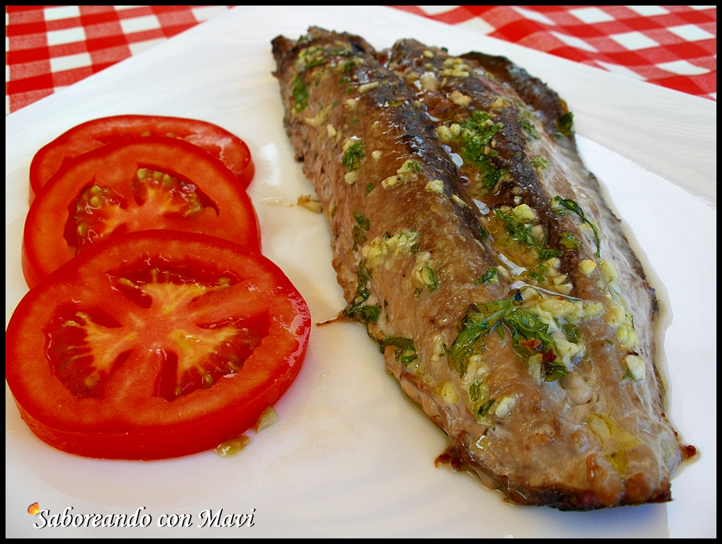 Saboreando con Mavi: Melva al horno