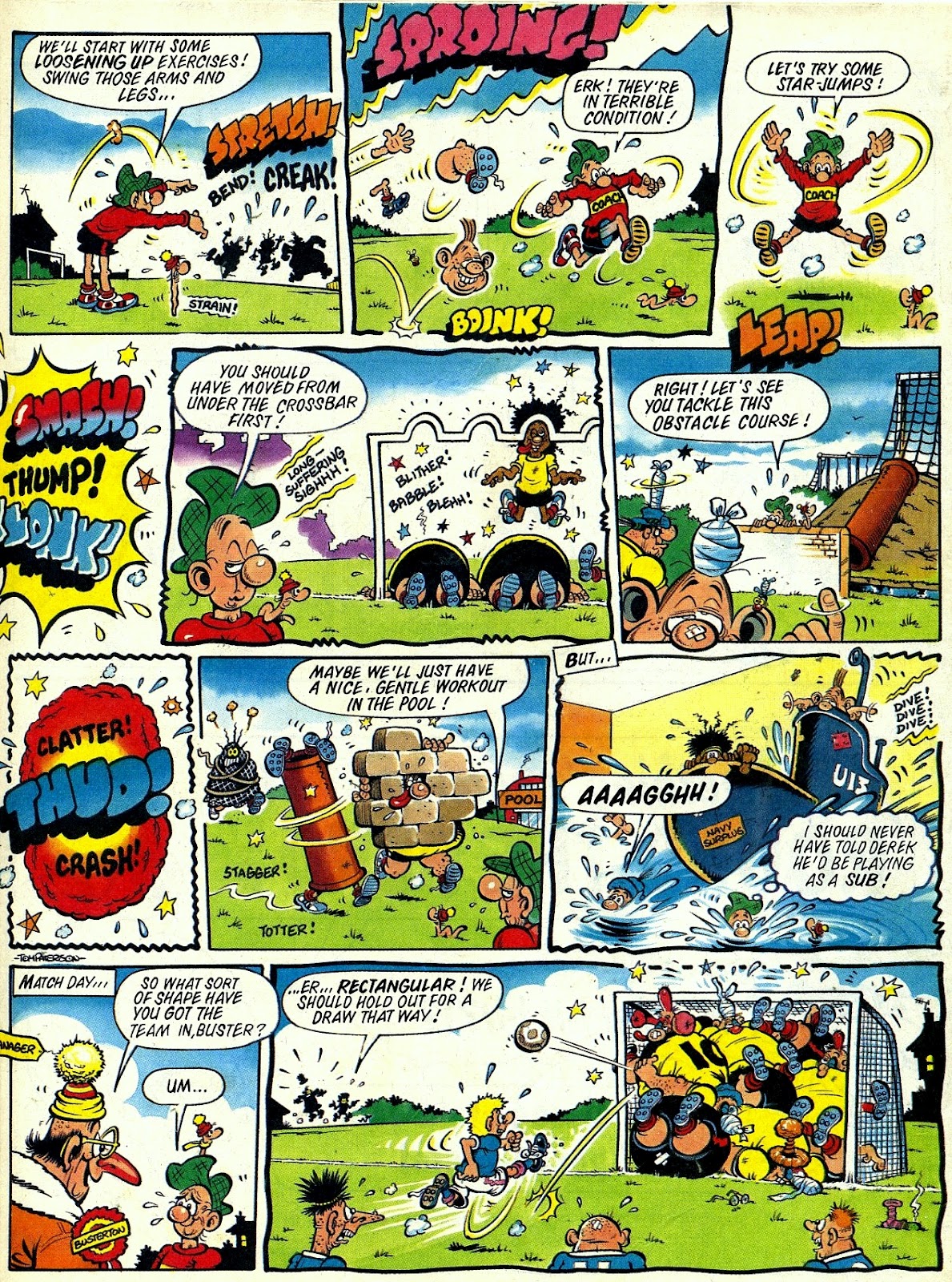 *KAZOOP !!: FOOTBALL THEME IN BRITISH HUMOUR COMICS TO CELEBRATE EURO ...