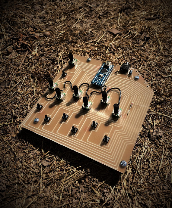 MATRIXSYNTH: Ellis Electronics PolyKey / Distortion Synthesizer