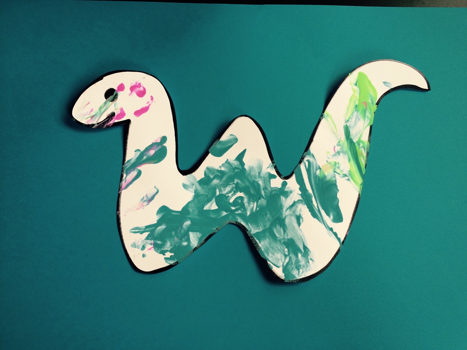 Letter W (Day 2) - Worms: Worm Painting, Growing Worms, Worm Sensory Bin