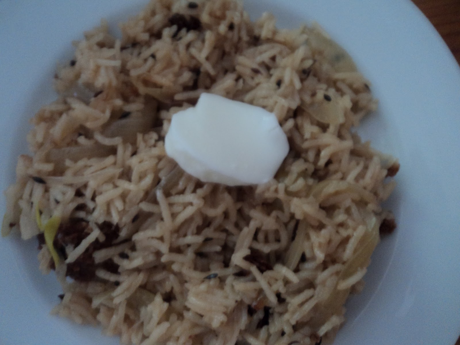 Veggies' Corner: Wadi Chawal (Rice with spicy nuggets made of lentils)