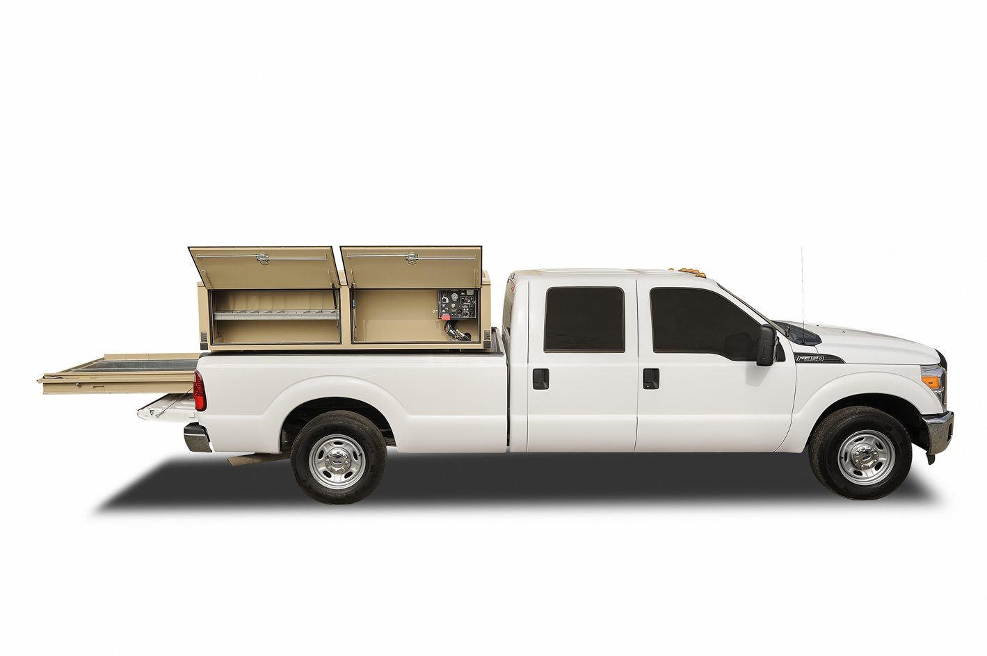 Transferable Slip-On Work Truck Bodies For Standard Pickup Trucks ...