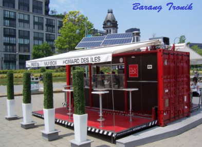 Harga Kantin Kontainer Warung Booth Box Portable | Cek Harga