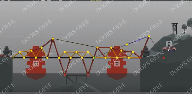 Poly Bridge Level 6-6 Only One ~ Doors Geek