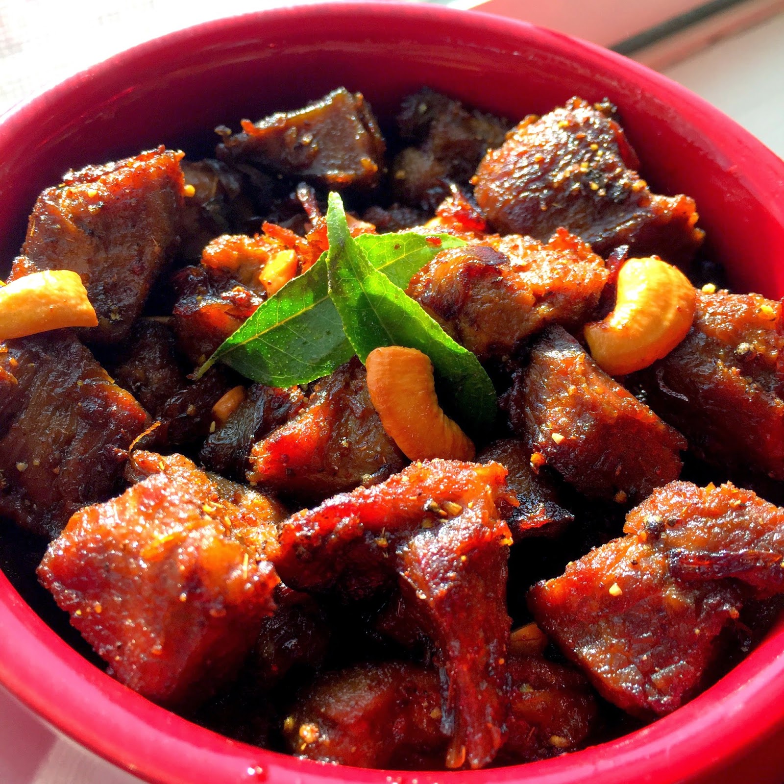 Cheena Chatti: Mutton Fry/Poriyal