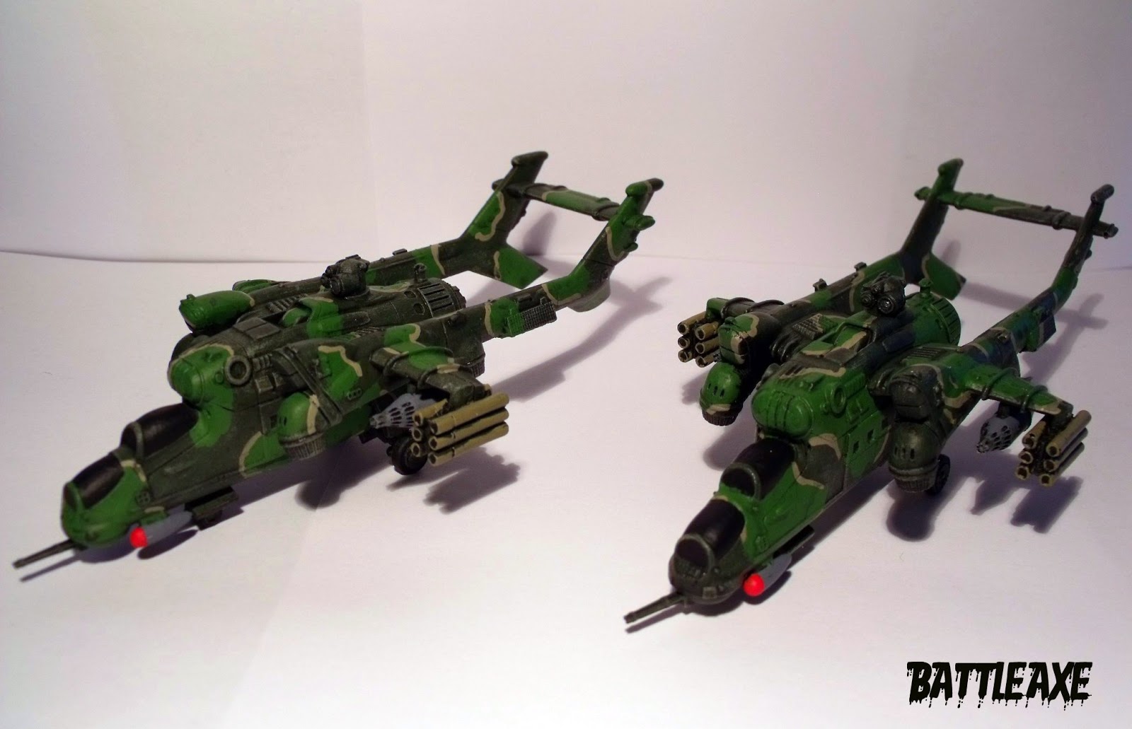 Battleaxe Painting Service: Khurasan Red Faction VTAL Gunships