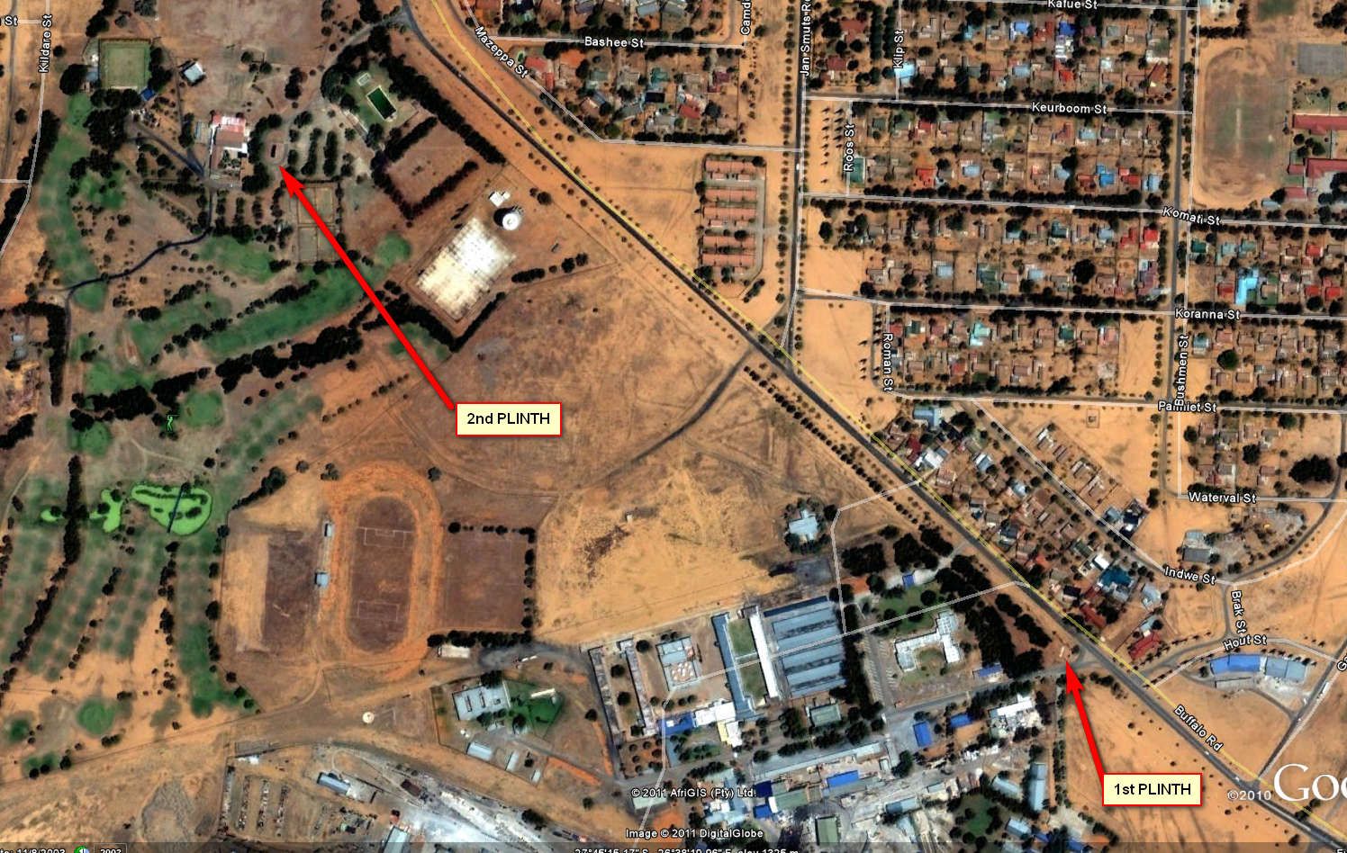 old STEAM LOCOMOTIVES in South Africa: Allanridge: (old) Mine Club ...