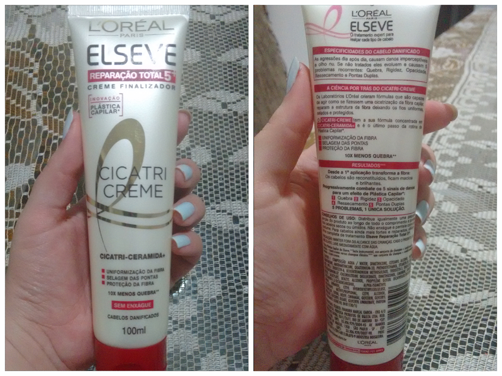 Make Up Kisss: Creme finalizador Cicatri Creme - Elseve