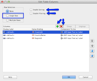 Born To DeBug: Getting Started. How to create a UI table (af:table) binded to Business ...